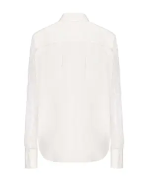 Brunello Cucinelli Paneled Button-up Shirt