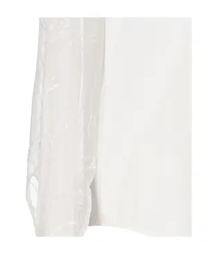 Brunello Cucinelli Paneled Button-up Shirt