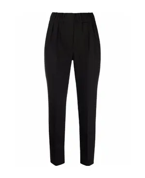 Brunello Cucinelli Cropped Pleated Trousers