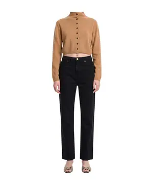 Khaite Belt Loop Denim Trousers
