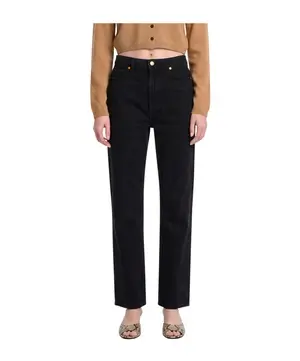 Khaite Belt Loop Denim Trousers