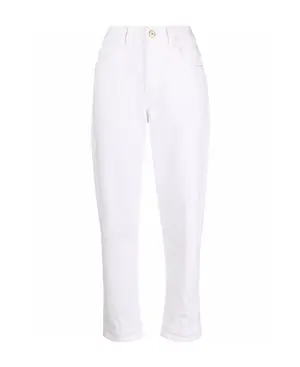 Brunello Cucinelli High-waisted Tapered Jeans