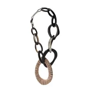 Brunello Cucinelli Logo Necklace