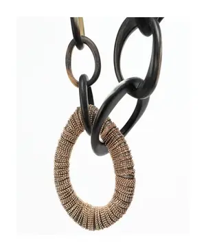 Brunello Cucinelli Logo Necklace