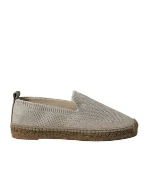 Brunello Cucinelli Monili Trim Flat Espadrilles