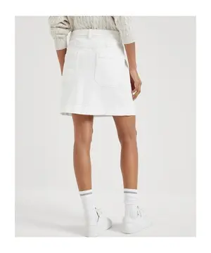 Brunello Cucinelli High-waist Mini Skirt