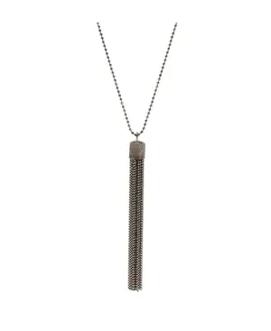 Brunello Cucinelli Tasseled Pendant Necklace