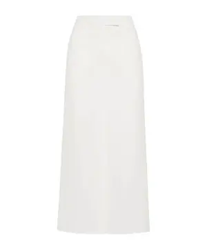 Brunello Cucinelli Tailored Maxi Skirt