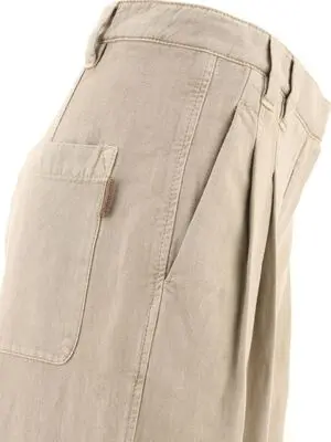Brunello Cucinelli High-waist Wide-leg Trousers