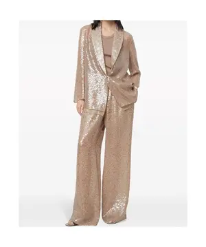 Brunello Cucinelli Sequined Silk Suit