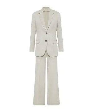 Brunello Cucinelli Single-breasted Suit With Notched Lapels