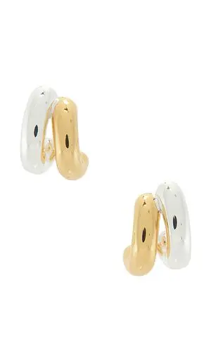 Jenny Bird Mini Florence Earrings In Metallic Gold