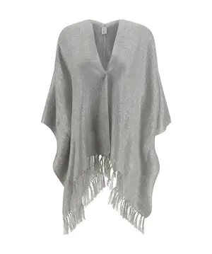 Brunello Cucinelli Fringed Cape