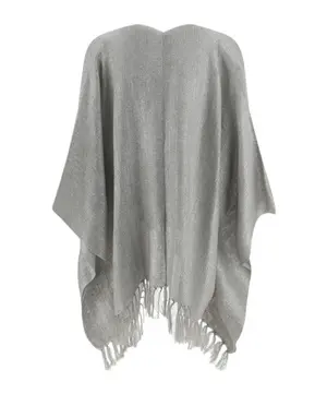 Brunello Cucinelli Fringed Cape
