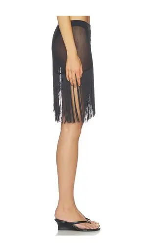 LOVEWAVE Ysabella Sarong With Fringe Trim