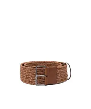 Brunello Cucinelli Woven Buckle Belt