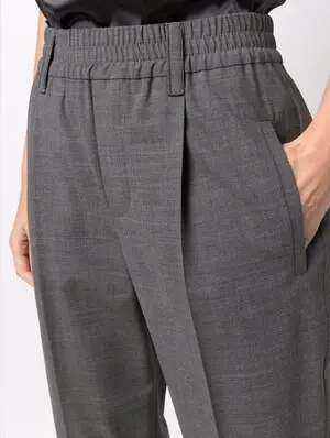 Brunello Cucinelli High-waist Tapered Trousers