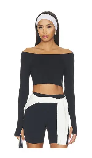 Free People X High Plank Off-the-shoulder Layer Top