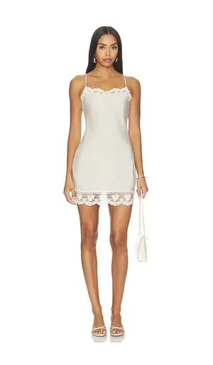 THE GARMENT Darling Lace Dress In Ivory - Ecru
