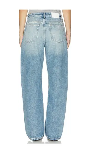 EB DENIM Shifter Bowed Jeans In Blue