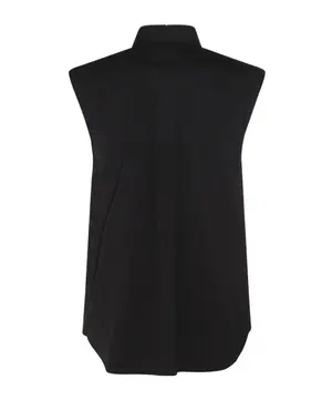 Brunello Cucinelli Sleeveless Shirt With Monili Detail