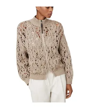 Brunello Cucinelli Fancy Knitted Cardigan