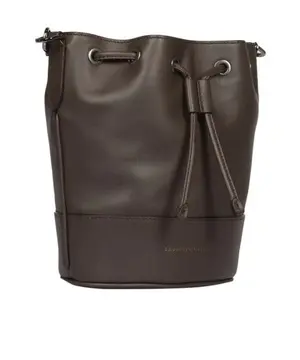Brunello Cucinelli Monili Braided Bucket Bag