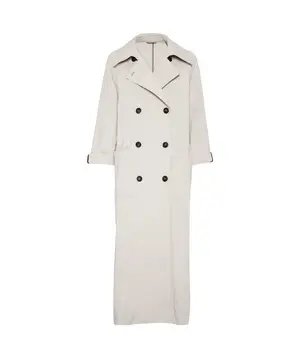 Brunello Cucinelli Double-breasted Straight Hem Coat