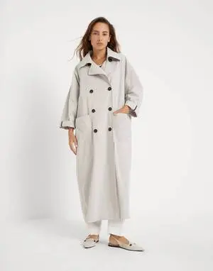 Brunello Cucinelli Double-breasted Straight Hem Coat