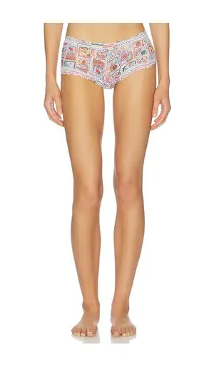 Hanky Panky Signature Lace Boyshort In Baby Blue - Snail Mail