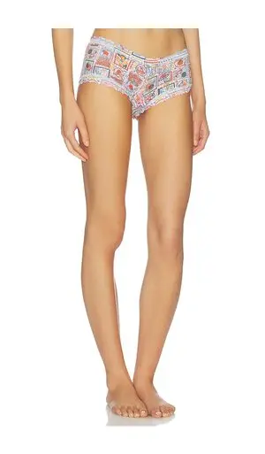 Hanky Panky Signature Lace Boyshort In Baby Blue