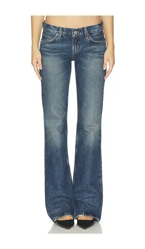 AGOLDE Low Rise Boot Jean In Blue