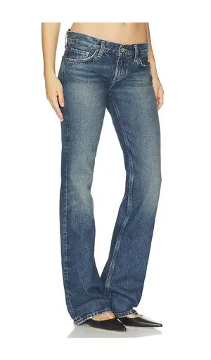 AGOLDE Low Rise Boot Jean In Blue
