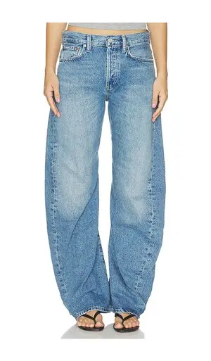 AGOLDE Spiral Jean In Blue - Venture