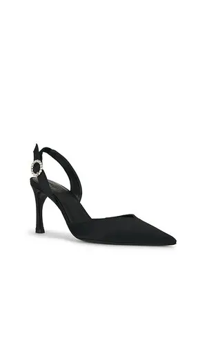 ROTATE BY BIRGER CHRISTENSEN Slingback High Heel Satin Pump
