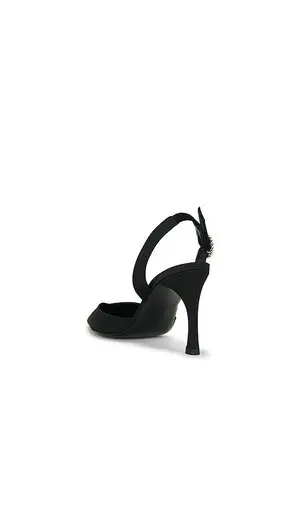 ROTATE BY BIRGER CHRISTENSEN Slingback High Heel Satin Pump