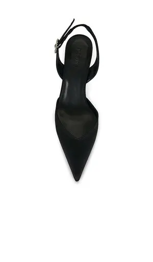 ROTATE BY BIRGER CHRISTENSEN Slingback High Heel Satin Pump