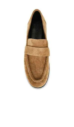 BLACK SUEDE STUDIO Arrow Loafer - Latte Suede