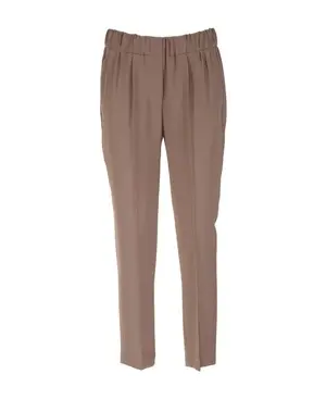 Brunello Cucinelli Cropped Tailored Trousers