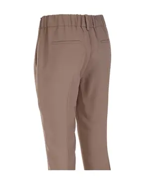 Brunello Cucinelli Cropped Tailored Trousers