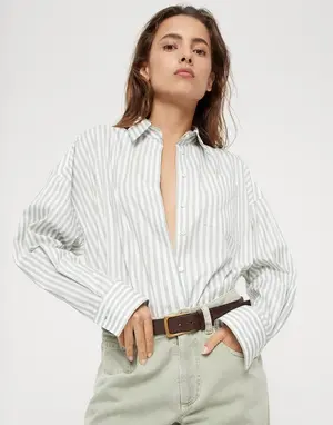 Brunello Cucinelli Buckle-fastened Pointed-tip Belt