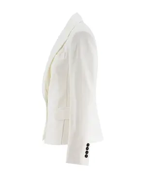 Brunello Cucinelli Single-breasted Cotton-blend Blazer