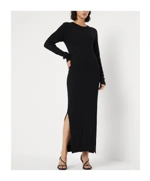 Brunello Cucinelli Sequin Embellished Knitted Maxi Dress