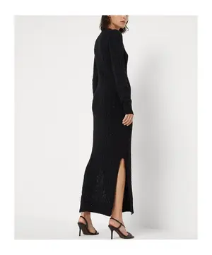 Brunello Cucinelli Sequin Embellished Knitted Maxi Dress