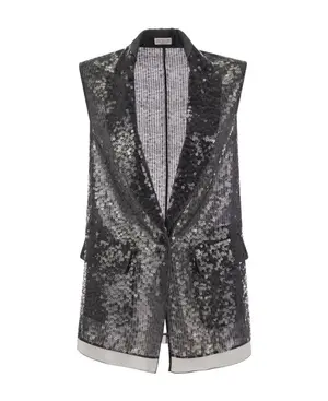 Brunello Cucinelli Embellished Gilet