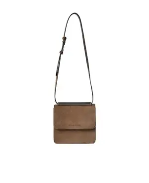 Brunello Cucinelli Beaded Suede Crossbody Bag