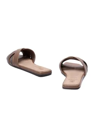 Brunello Cucinelli Beaded Slip-on Sandals
