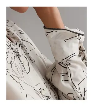 Brunello Cucinelli Monili Chain Graphic Print Shirt