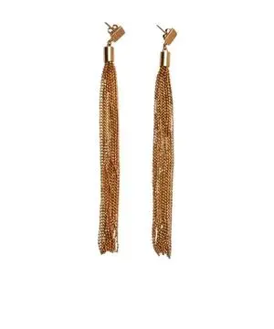 Brunello Cucinelli Beaded Dangle Earrings - Yellow