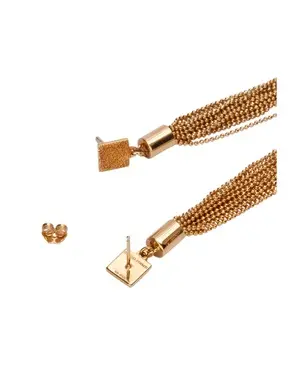 Brunello Cucinelli Beaded Dangle Earrings